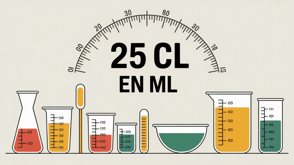 25 cl en ml : Conversion Rapide et Facile